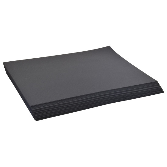 A2 Black Chart Card Poster Board 20 Sheets | The Learning Store