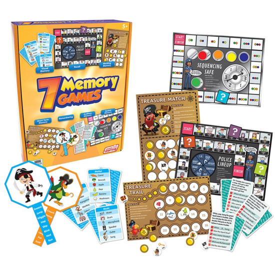 7 Memory Games | Concentration & Learning Resources | The Learning Store